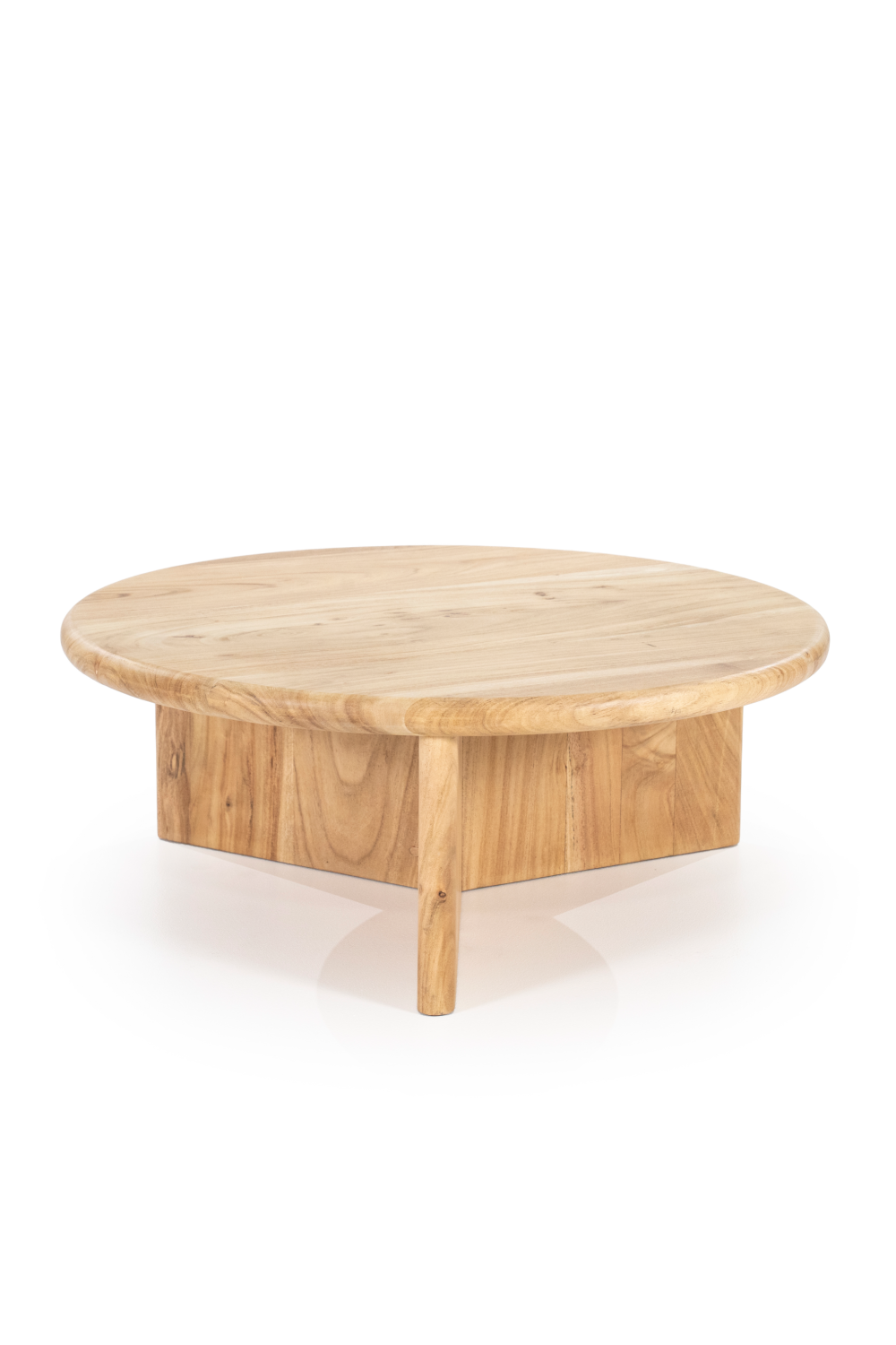 Round Wooden Coffee Table L | By-Boo Leoti | Dutch Furniture ...