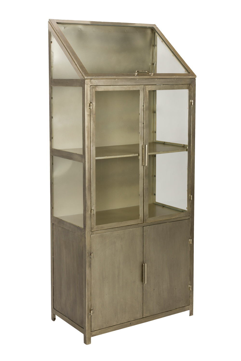 Gold Display Cabinet | Dutchbone Monviso | Dutch Furniture ...