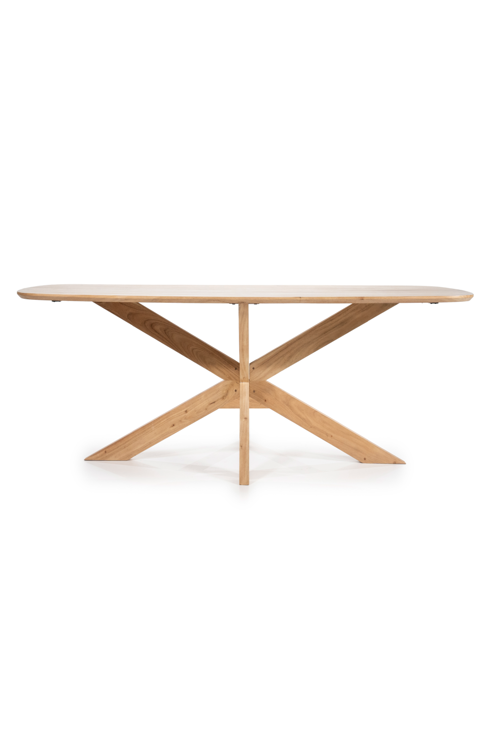 Natural Acacia Wood Dining Table | Eleonora Nikki | Dutch Furniture ...