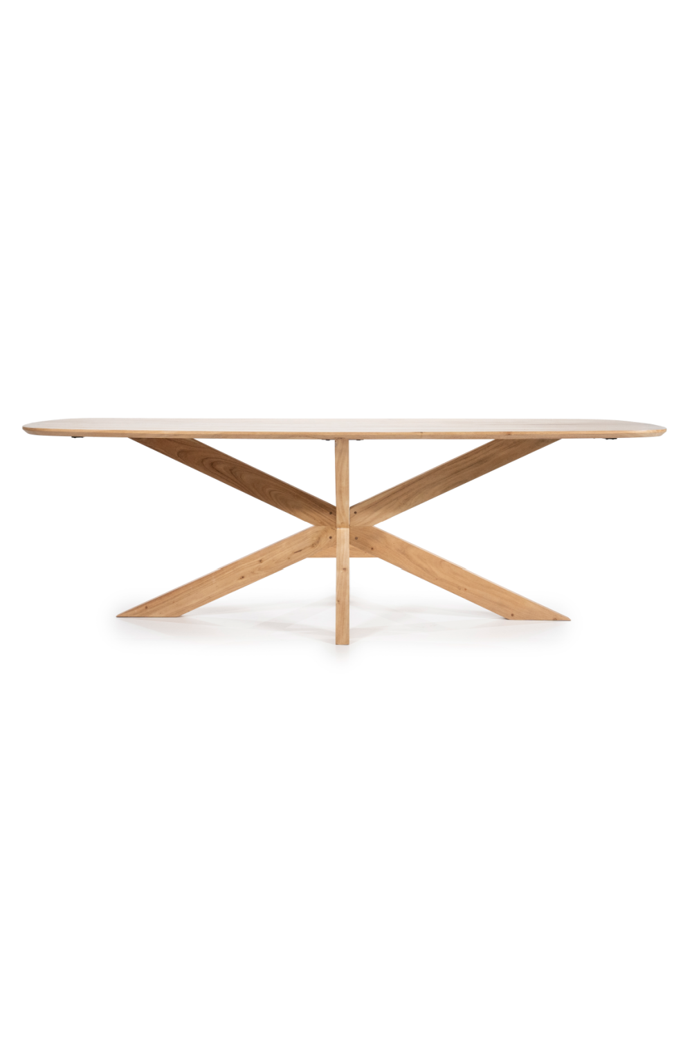 Natural Acacia Wood Dining Table | Eleonora Nikki | Dutch Furniture ...