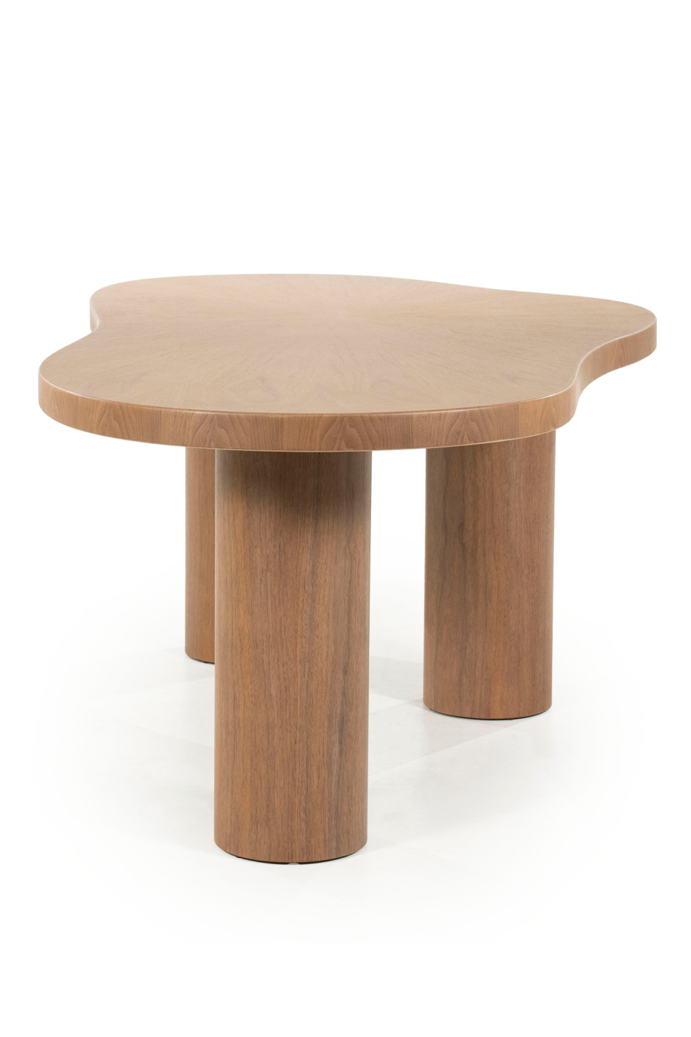 Organic-Shaped Walnut Dining Table | Eleonora Bobbie | Dutch Furniture ...