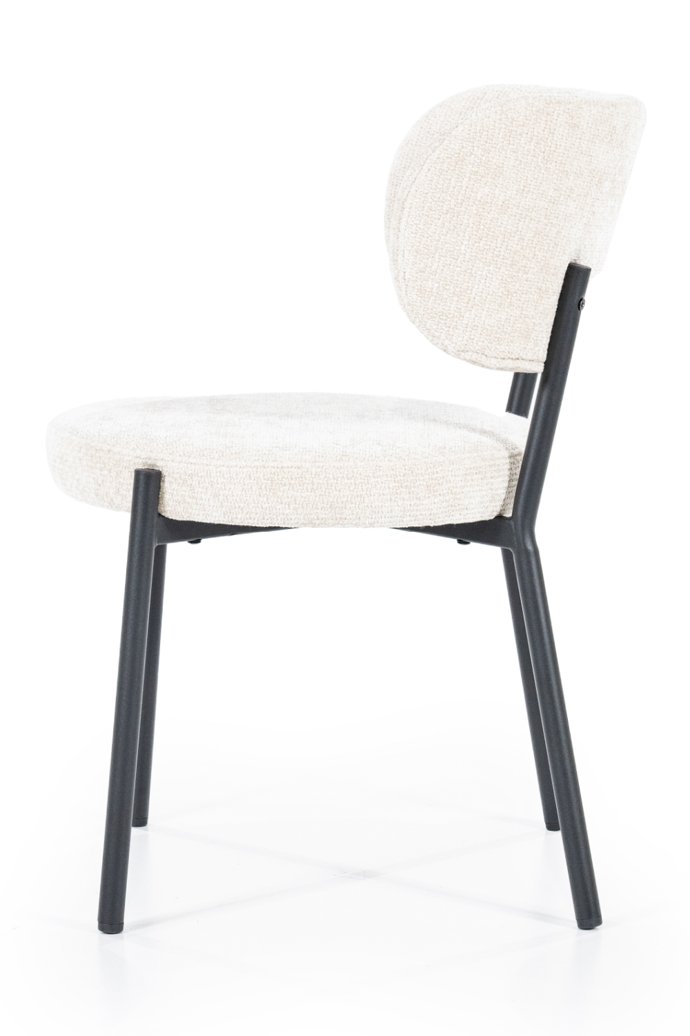 Fabric Minimalist Dining Chair (2) | By-Boo Oasis | Dutch Furniture ...