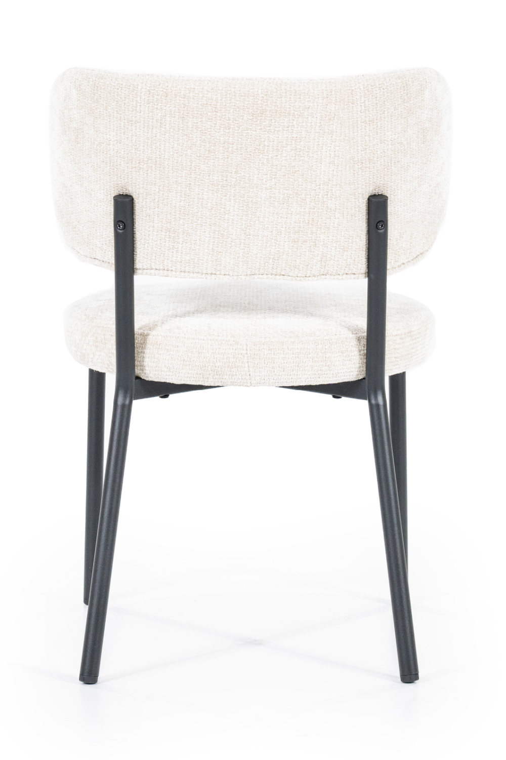 Fabric Minimalist Dining Chair (2) | By-Boo Oasis | Dutch Furniture ...