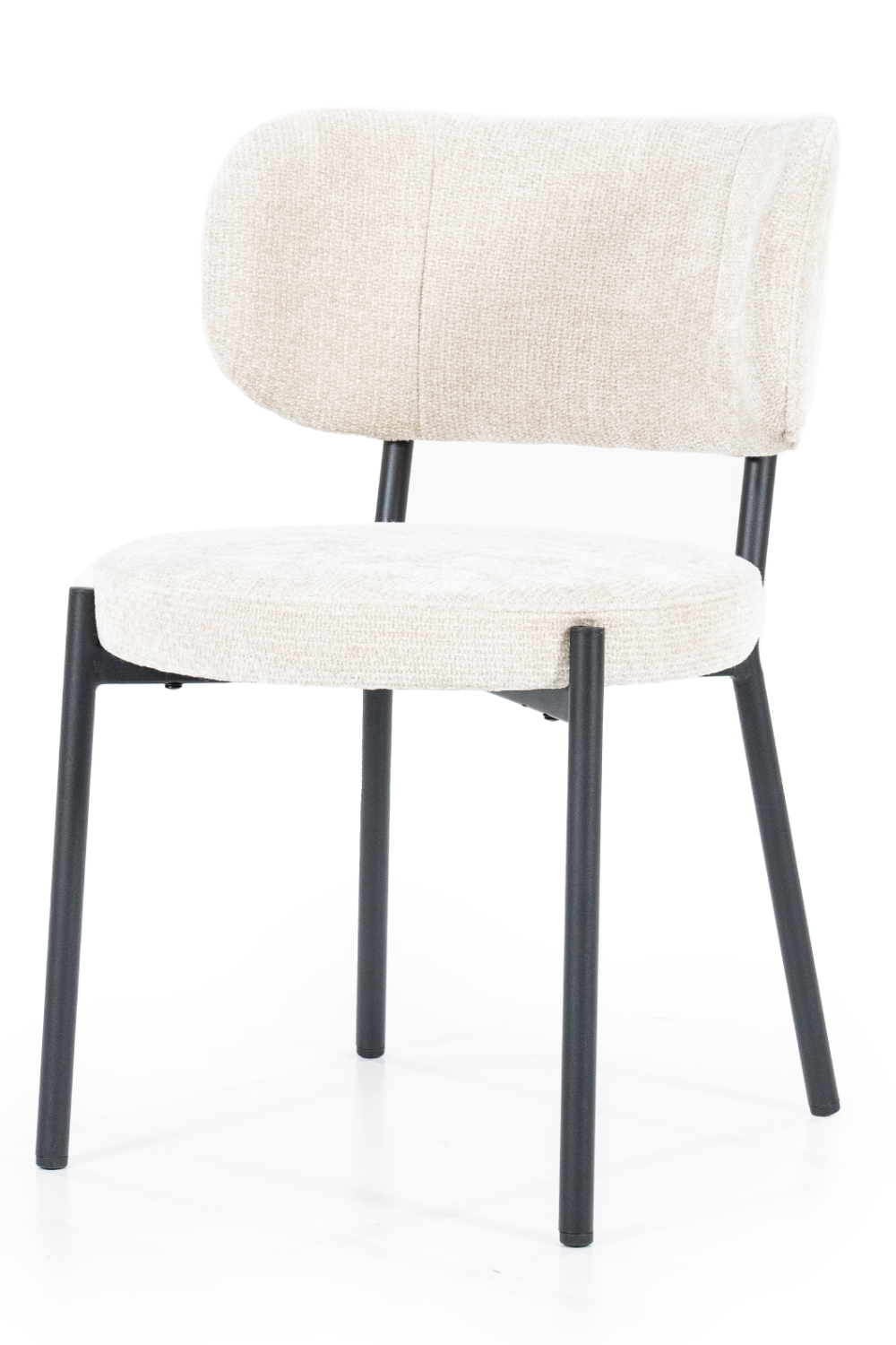 Fabric Minimalist Dining Chair (2) | By-Boo Oasis | Dutch Furniture ...