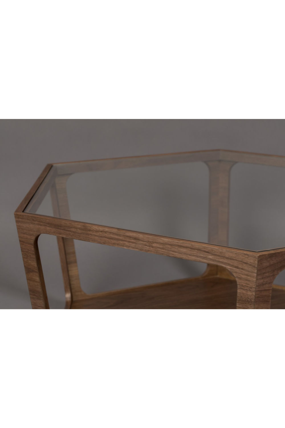 Glass Hexagon Coffee Table | Dutchbone Sita | Dutch Furniture – DUTCHFURNITURE.COM
