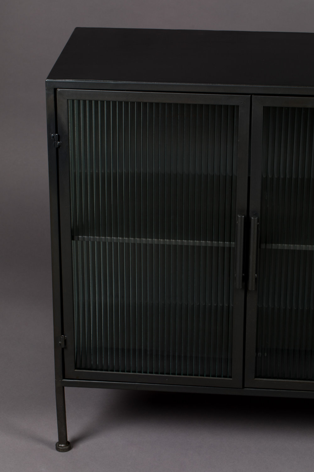 Black Metal Sideboard | Dutchbone Boli | Dutch Furniture ...