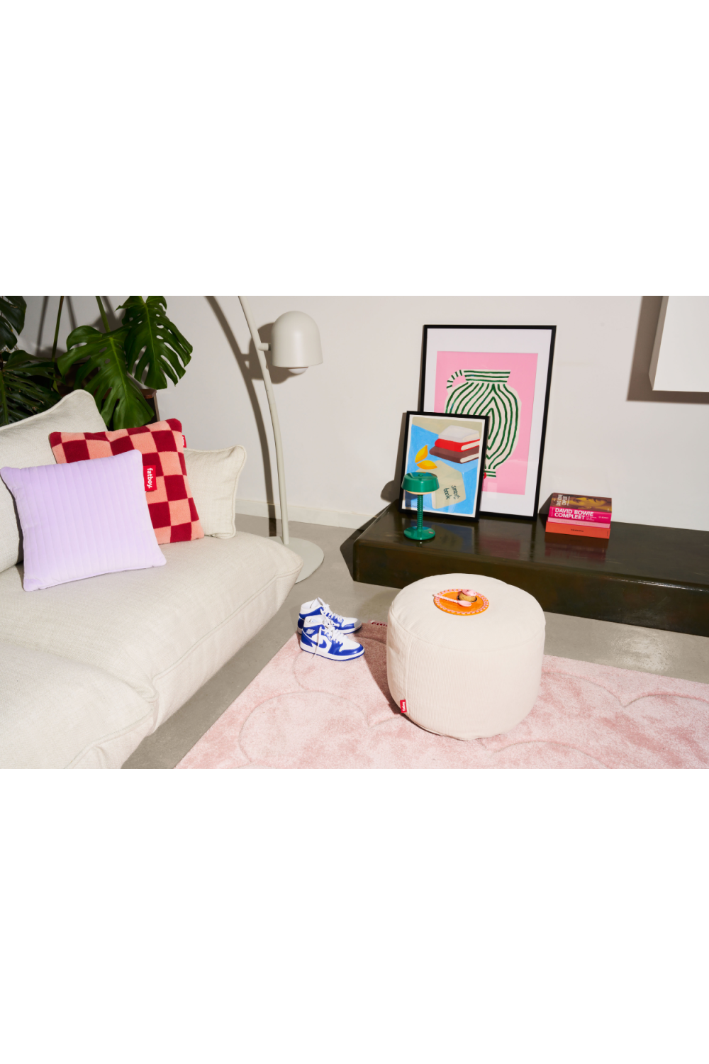 Round Ribcord Pouf | Fatboy® Point | Dutch Furniture – DUTCHFURNITURE.COM