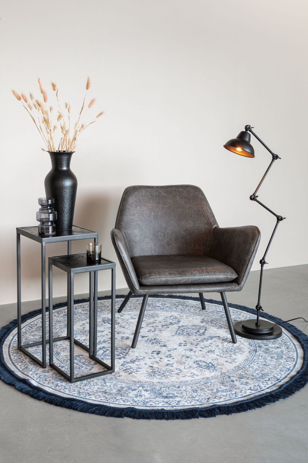 Wooden Chevron Side Tables (2) | DF Parker | Dutch Furniture ...