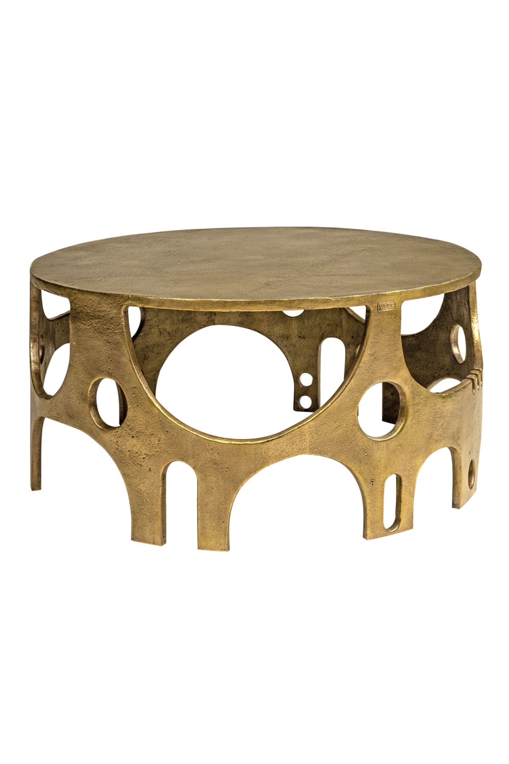 Bronze Round Coffee Table | Versmissen Savage | Dutch Furniture ...