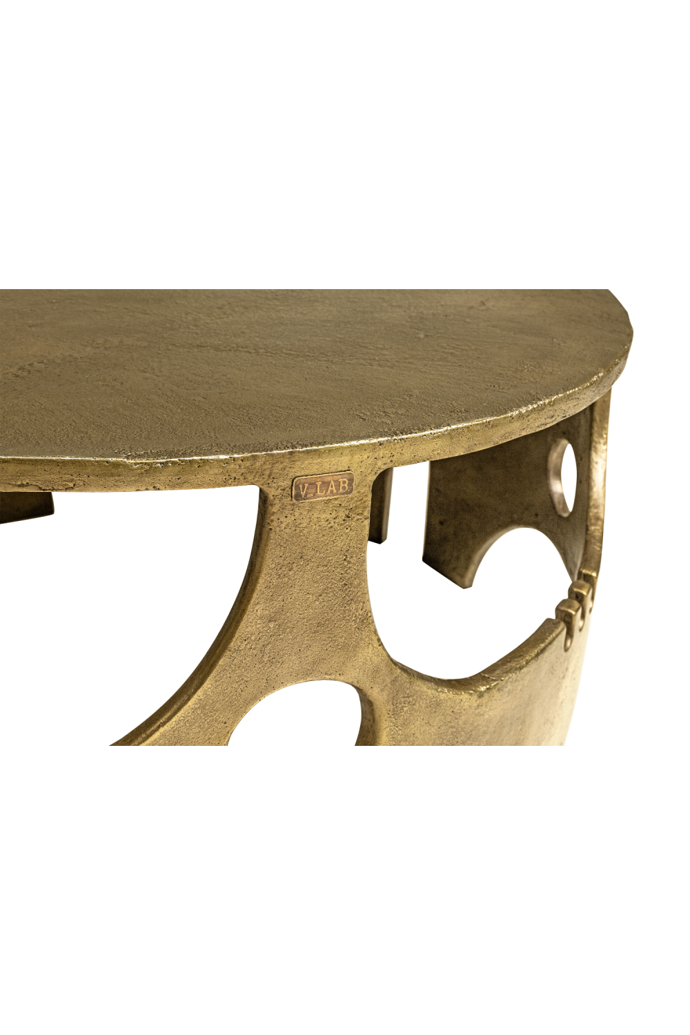 Bronze Round Coffee Table | Versmissen Savage | Dutch Furniture ...