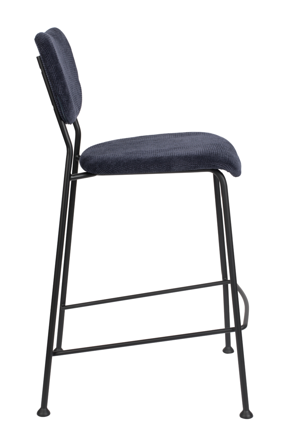 Dark Blue Counter Stools (2) | Zuiver Benson | Dutch Furniture ...